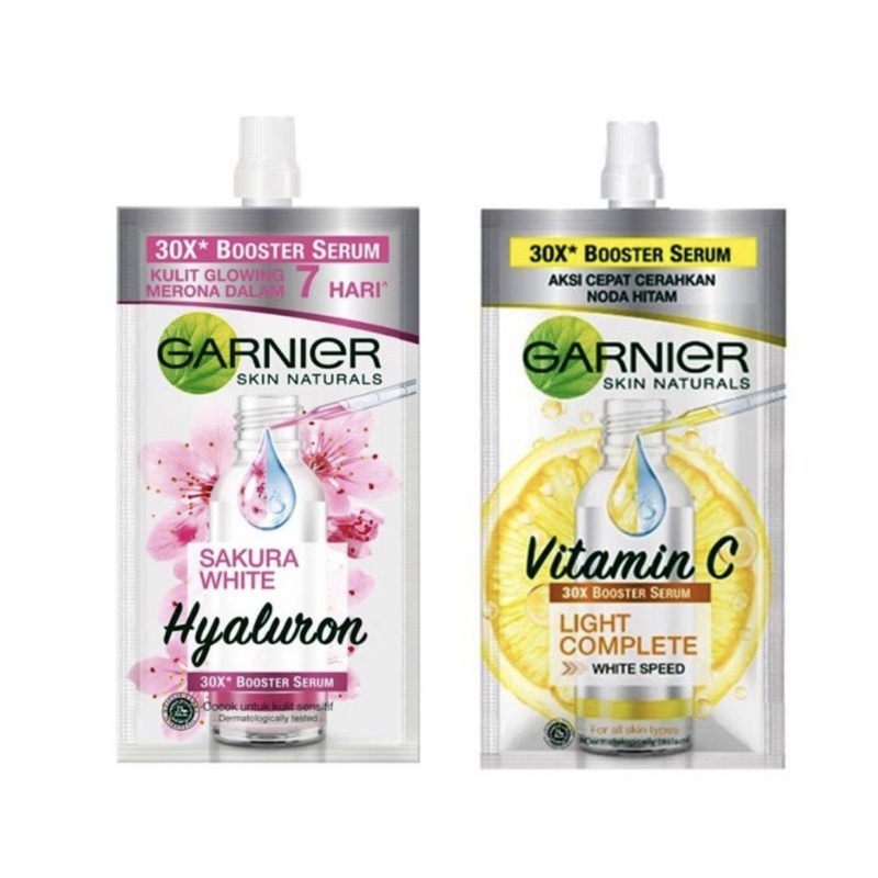 Jual Garnier Light Complete Booster Serum Sachet 7.5 ml | Shopee Indonesia