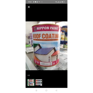 Jual roof coating nippon paint 2.5liter | Shopee Indonesia
