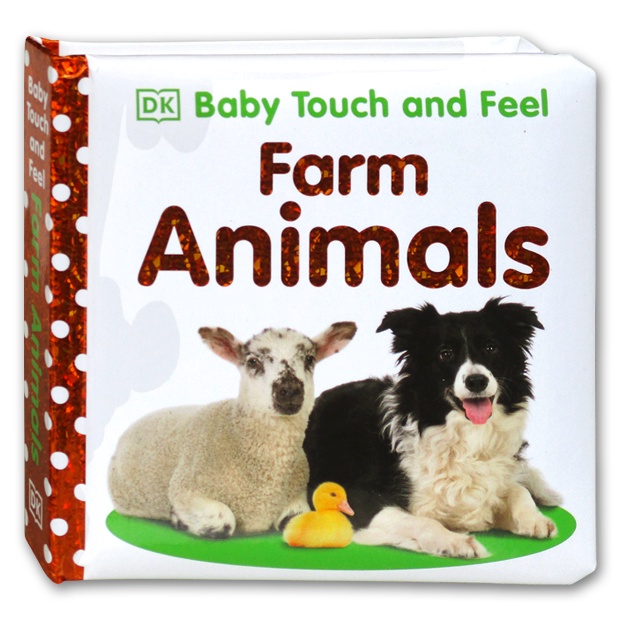 Jual DK Baby Touch and Feel FARM ANIMALS Board Books with touchy-feely ...