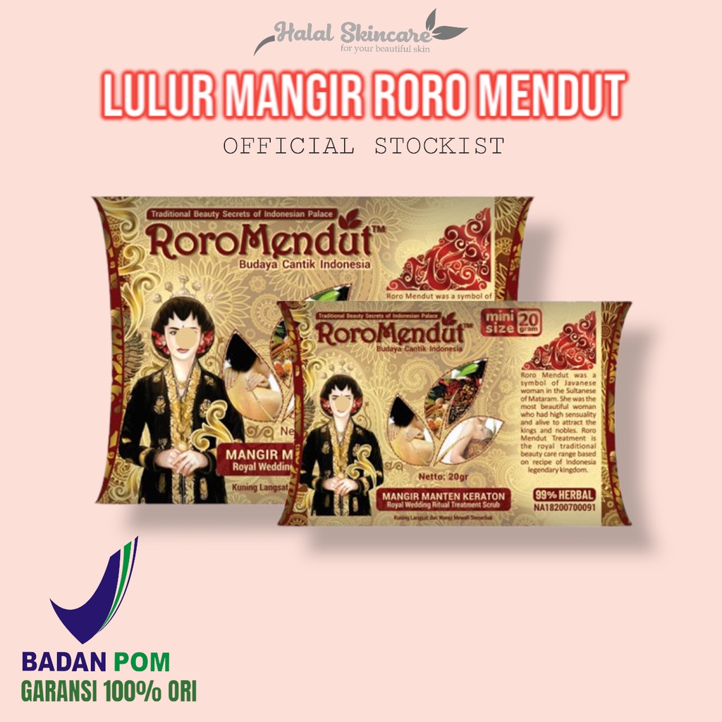 Jual Roro Mendut Lulur Mangir Manten Keraton Perawatan Pengantin ...
