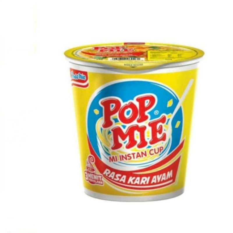 Jual POP MIE rasa kari ayam 80 g (1 pcs) | Shopee Indonesia