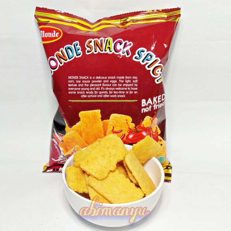 Jual MONDE SNACK SPICY 60gr | Shopee Indonesia