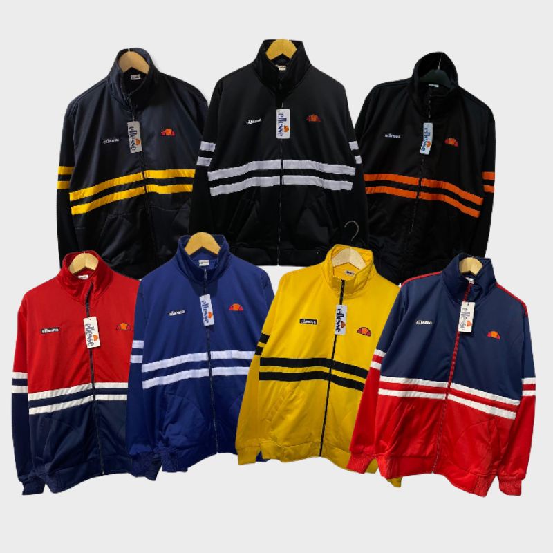 Jual TRACK TOP ELLESSE HITAM PUTIH MERAH NAVY KUNING | Shopee Indonesia