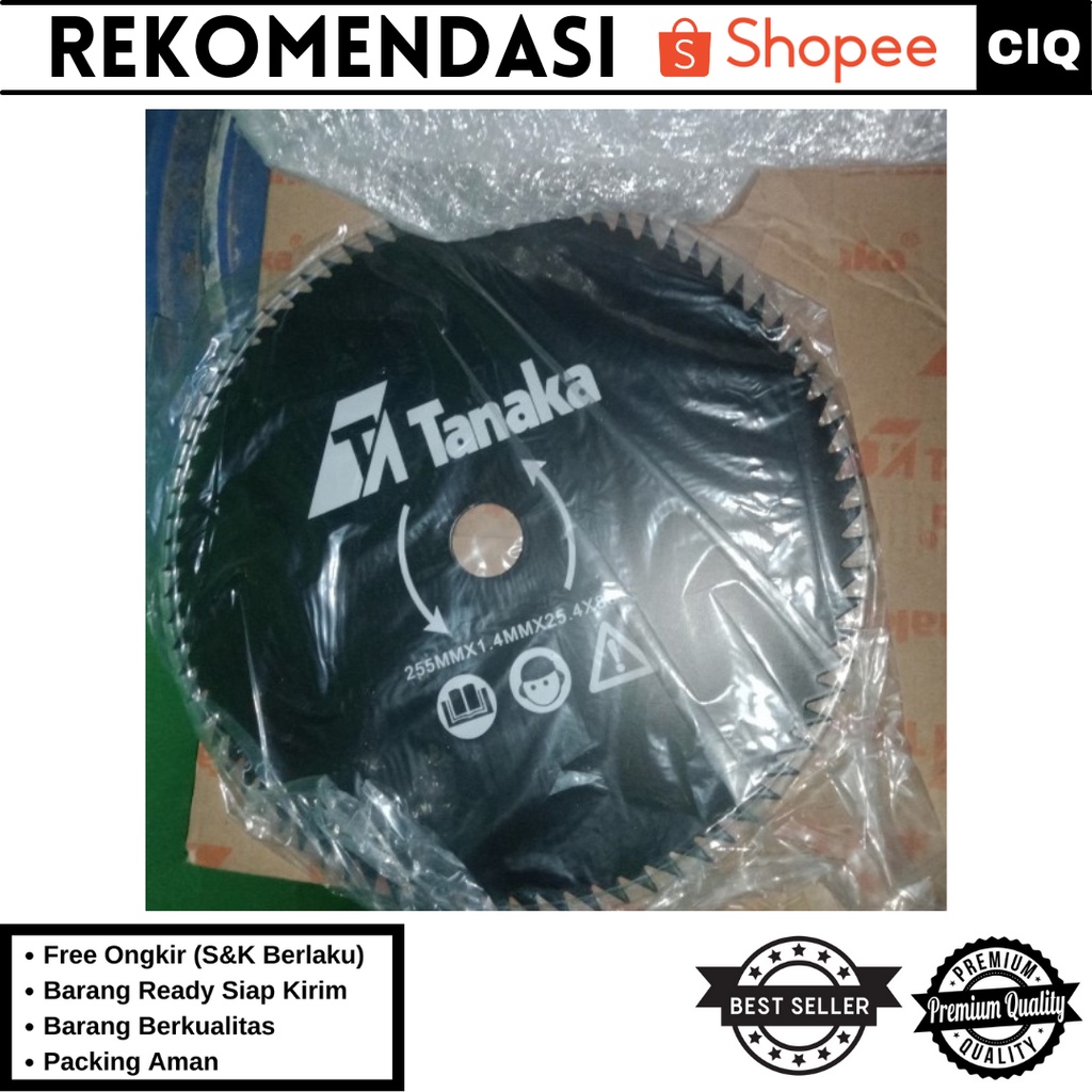 Jual Mata Pisau Tasco Tanaka 80 Gigi dan Pro-Tanaka 40 Gigi Mesin ...