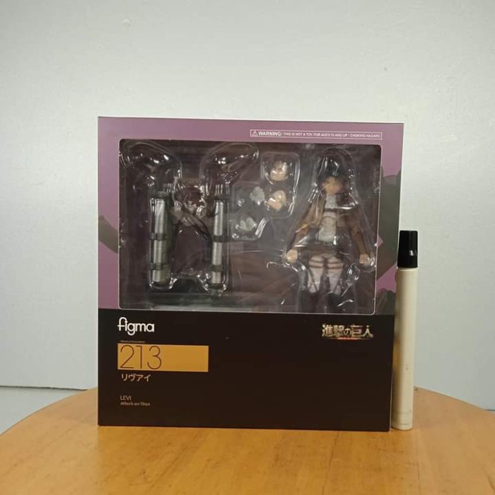 Jual MAINAN FIGMA ACTION FIGURE FIGMA RECAST 213 LEVY ATTACK ON TITAN MOVIE TERBARU | Shopee ...