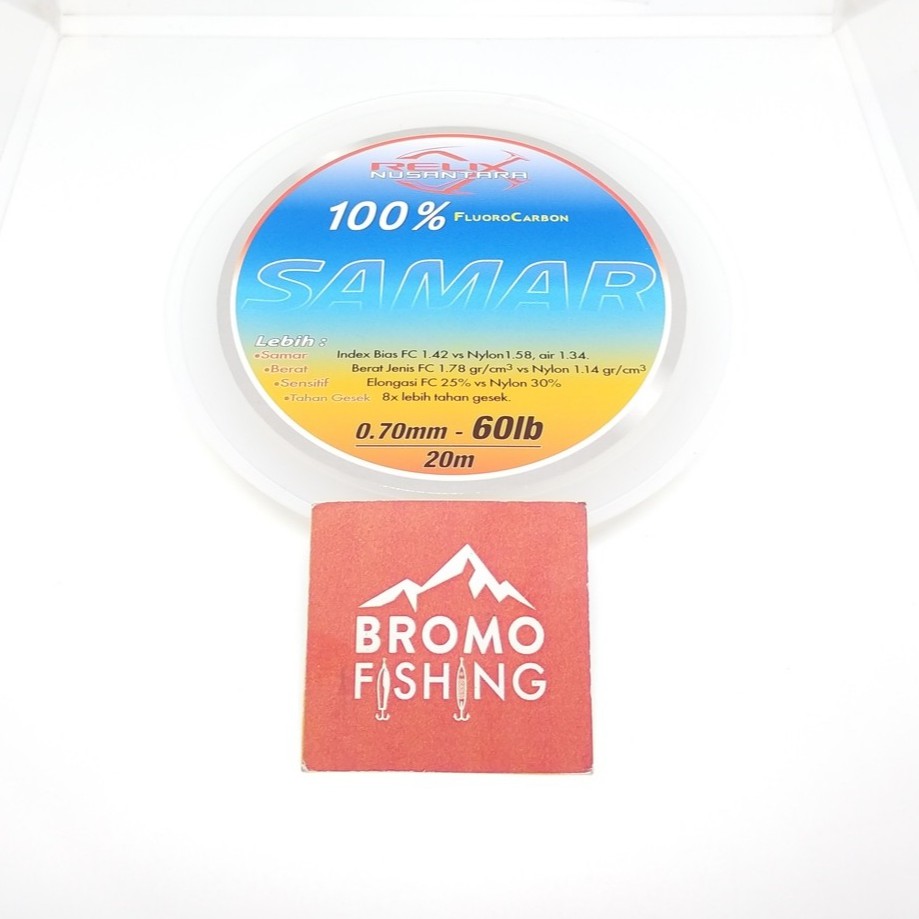 Jual Leader RELIX SAMAR 0.70 mm / 60 lbs FLUORO CARBON | Shopee Indonesia
