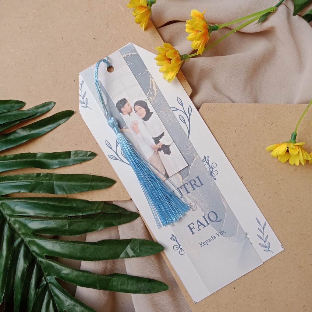 Jual Undangan Pernikahan Modern Pattern + Foto Potrait | Shopee Indonesia