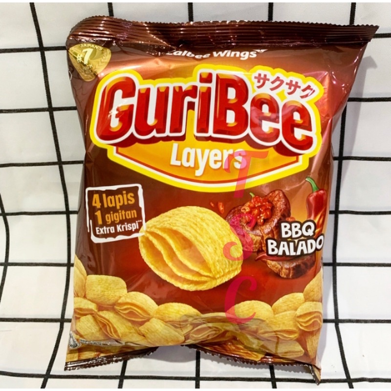 Jual Guribee Layers BBQ Balado Guribee Layers Rumput Laut Guribee BBQ Balado GuriBee Rumput Laut ...