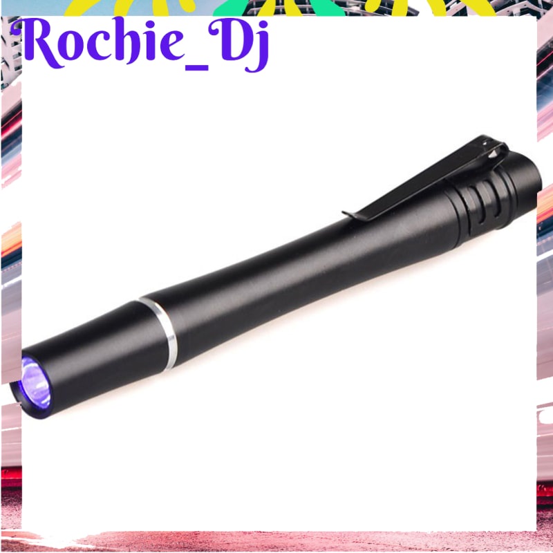 Jual SENTER LED ULTRAVIOLET UV LIGHT PEN MINI SENTER LED 395NM - UV-10 - BLACK | Shopee Indonesia