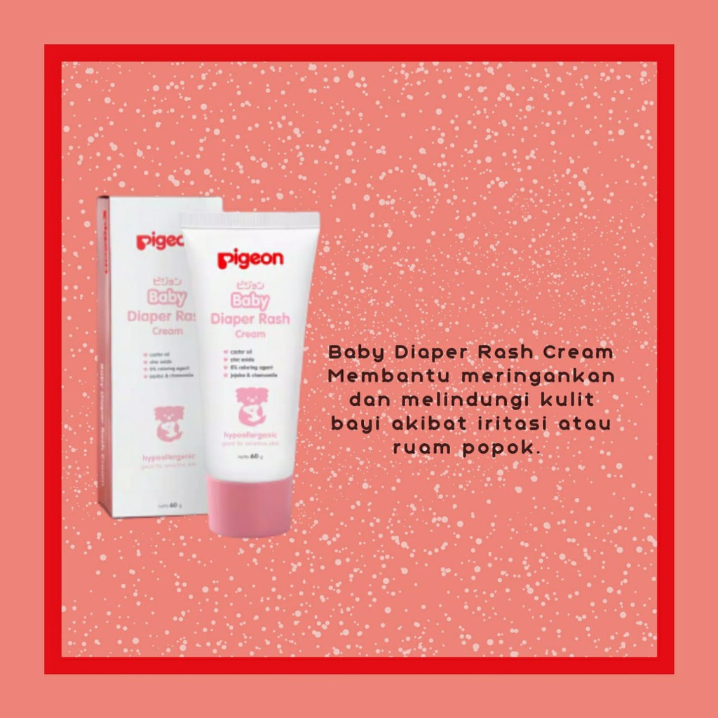 Jual KRIM BAYI | Pigeon Baby Diaper Rash Cream 60g | Shopee Indonesia