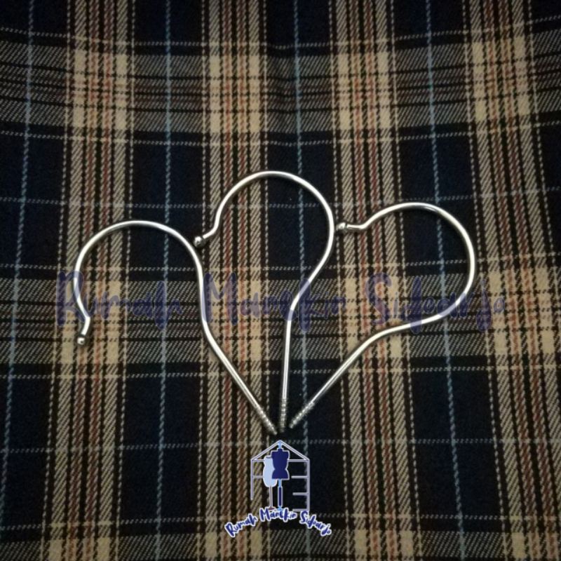 Jual Hook Hanger Kayu Besi Tebal 3.5 mm – Huk Untuk Pengrajin Hanger ...