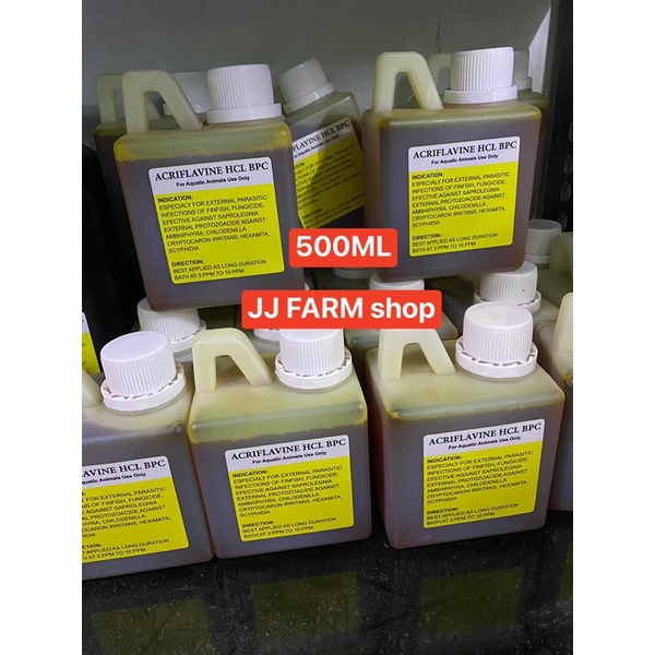 Jual ACRIFLAVINE PLUS HCL BPC 500ml pekat obat kuning ikan hias parasit ...
