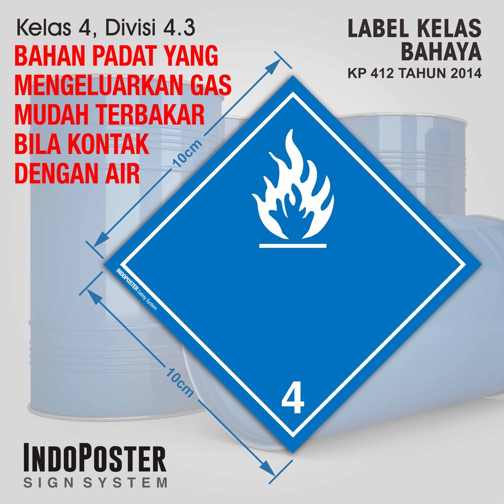 Jual Stiker IATA Label Kelas Material Bahaya Dangerous Goods - Mudah ...