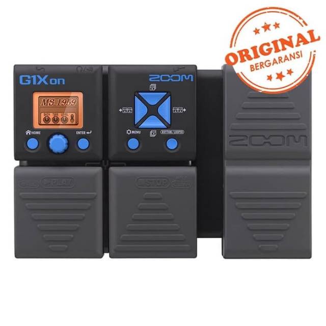 Jual ZOOM G1Xon / G1X ON GUITAR MULTI EFFECTS PEDAL ORIGINAL GARANSI ...