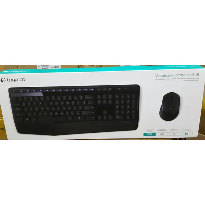 Jual Logiteh Wireless Combo Mk345 Original / Logitech Wireless Combo Mk ...