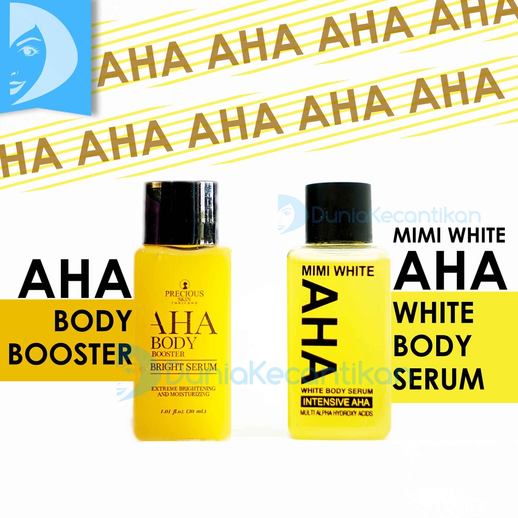 Jual AHA Mimi White Body Booster Bright Serum Precious Skin AHA Body ...