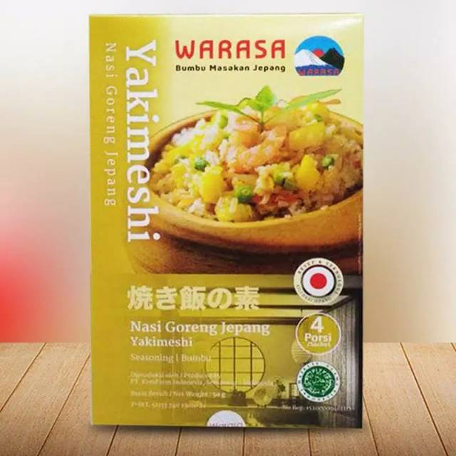 Jual warasa yakimeshi nasi goreng jepang halal | Shopee Indonesia
