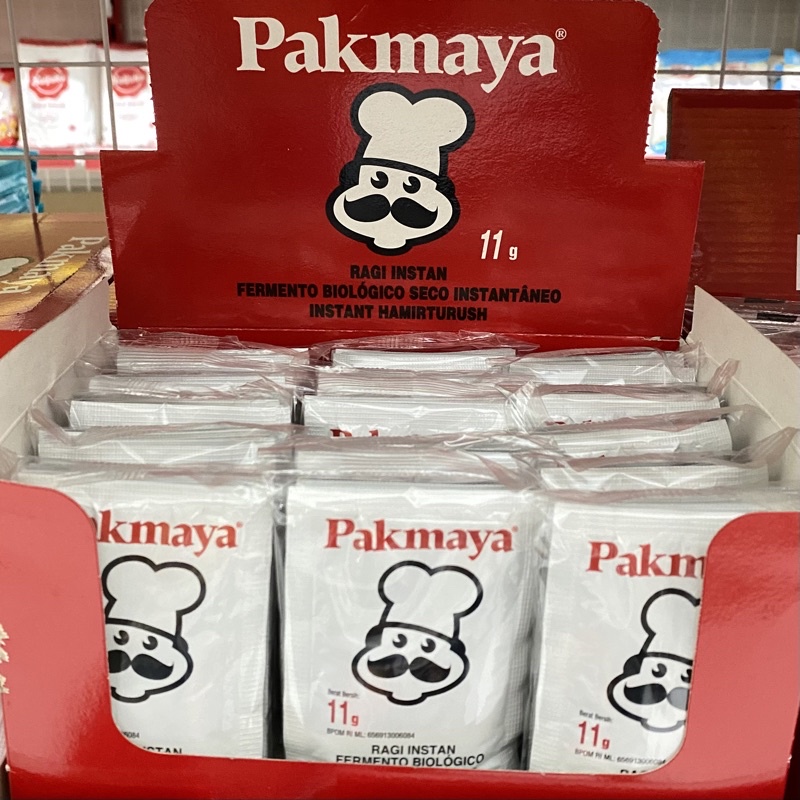 Jual PAKMAYA ISI 4 INSTANT YEAST SACHET RAGI INSTAN 11 GRAM x 4 ...