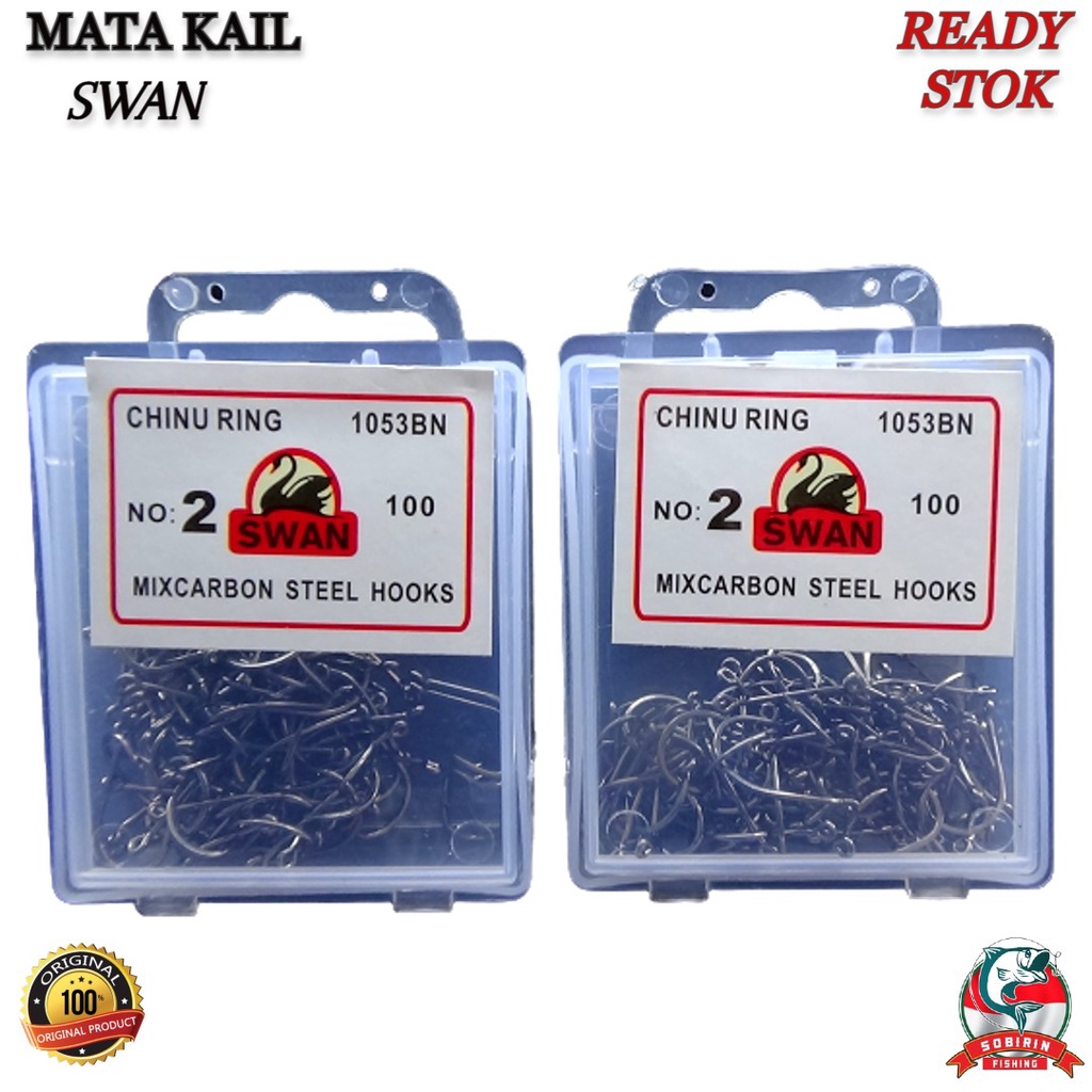 Jual Mata Kail Pancing Swan Kotak 1053BN | Shopee Indonesia