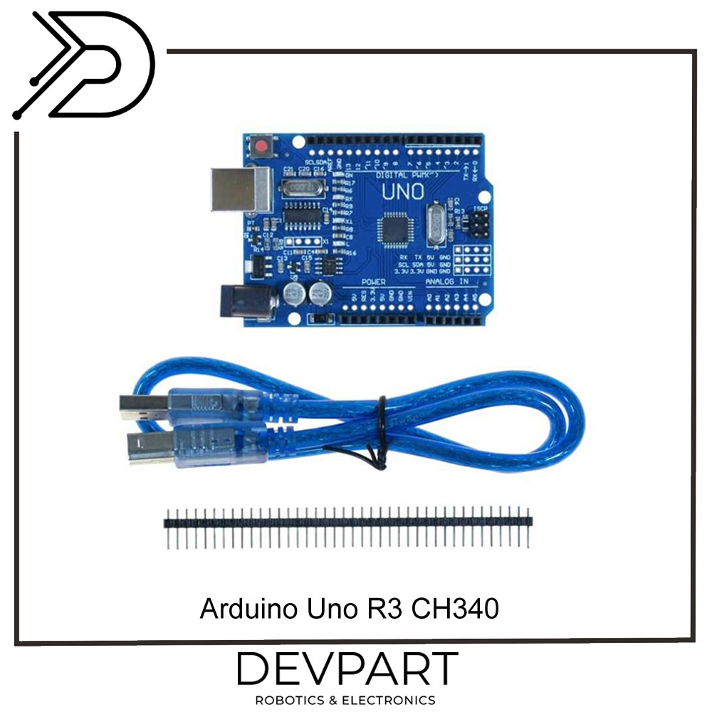 Jual Arduino Uno R3 SMD CH340 Atmega328P + USB Cable | Shopee Indonesia