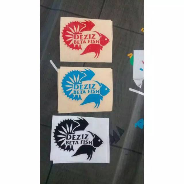 Jual Stiker ikan cupang | Shopee Indonesia