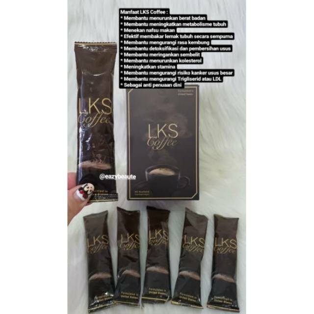Jual LKS COFFEE diet 10 sachet | Shopee Indonesia
