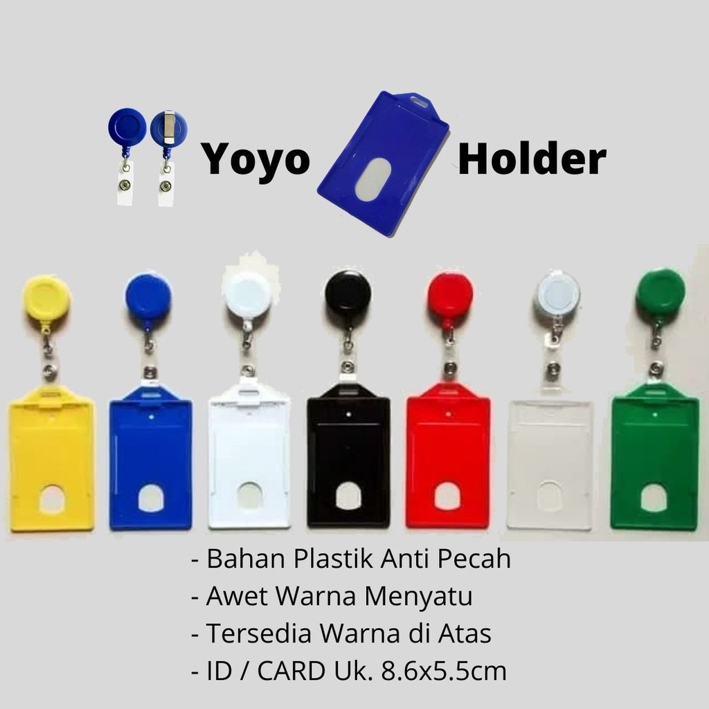 Jual Holder ID Card / Yoyo ID Card | Shopee Indonesia