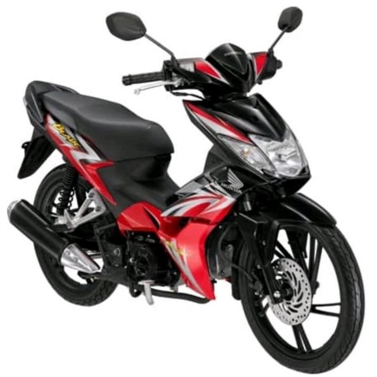 Jual Cover Full body halus Honda Blade lama Hitam merah | Shopee Indonesia