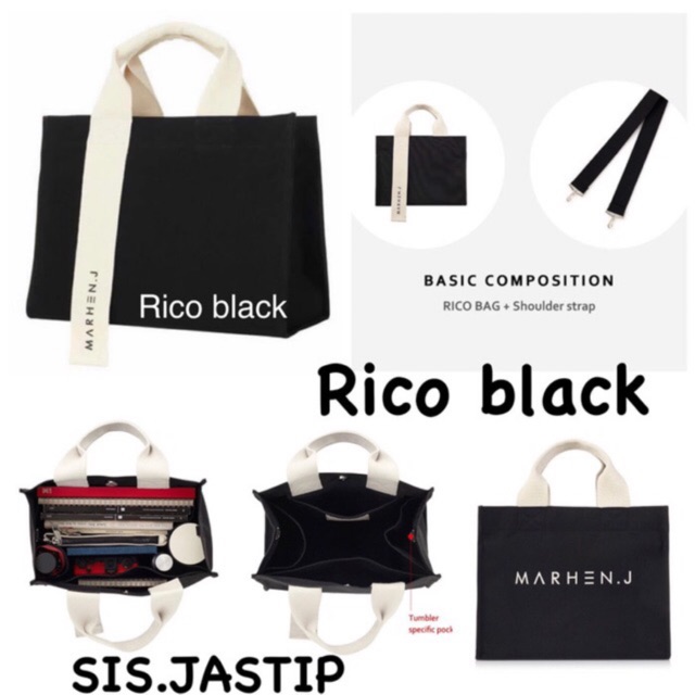 Jual Marhen J Rico Black ( tanya stock sblm transaksi ) | Shopee Indonesia