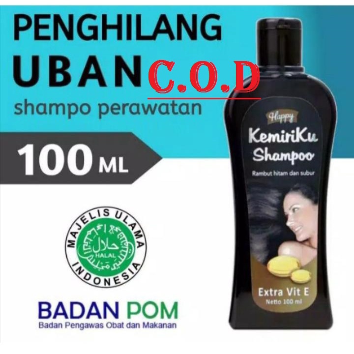 Jual cod sampo kemiriku / shampo penghilang uban/sampo anti rontok ...