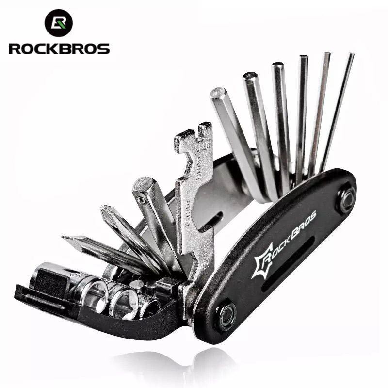 Jual Rockbros Toolkit Tool Kit Sepeda 16in1 Kunci L Obeng Wrench ...