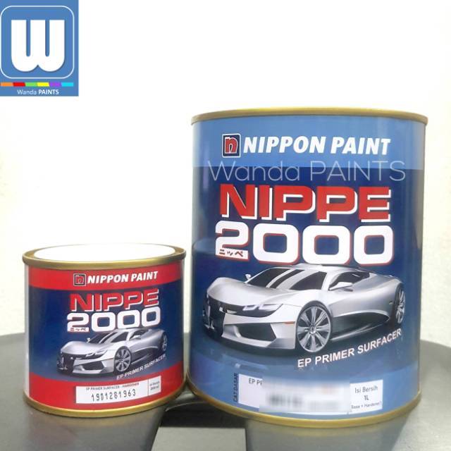 Jual NIPPON NIPPE 2000 Epoxy Primer Surfacer (1 kg) + Hardener | Shopee Indonesia