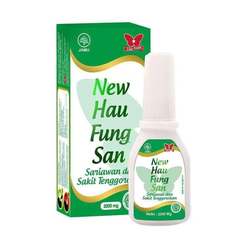 Jual Hau Fung San Spray (Obat Sariawan Sakit Tenggorokan Dan Bau Mulut ...