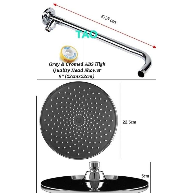 Jual Wall Shower Parts, Paket Hemat type PEMASANGAN DI PERMUKAAN ...