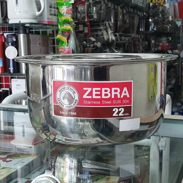 Jual 170022 Panci Indian Pan Zebra D22cm, SUS 304, Made in Thailand ...