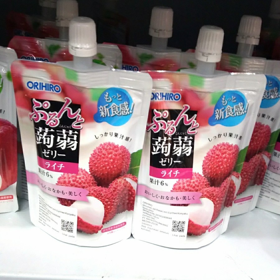 Jual Orihiro Fruit Jelly Drink Lychee / Jelly Drink Rasa Leci 130g ...