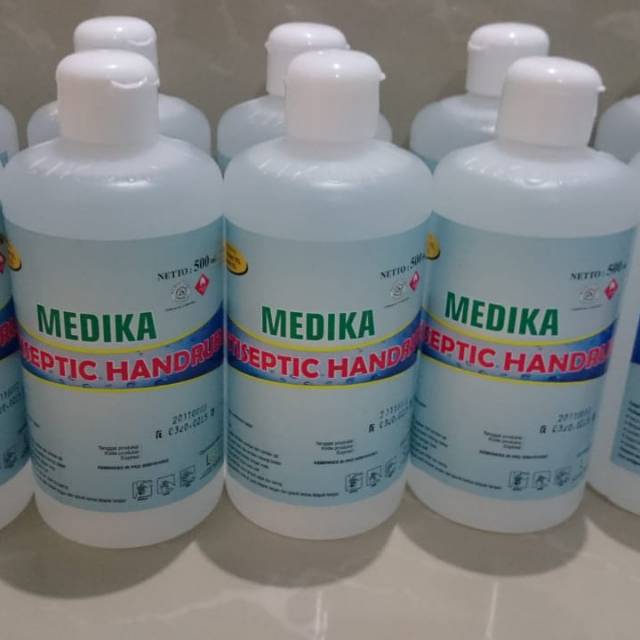Jual Hand sanitezer medika 500ml | Shopee Indonesia
