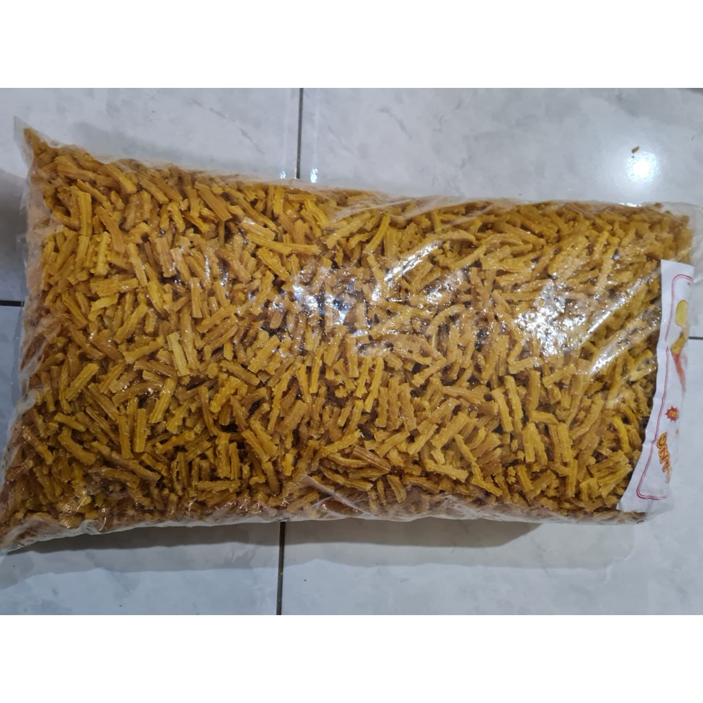 Jual KERUPUK MANGGAR PENDEK KUNING MERK SINAR JAYA 1 BAL 5KG | Shopee ...
