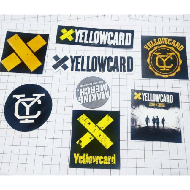 Jual Stiker Band Yellowcard | Shopee Indonesia