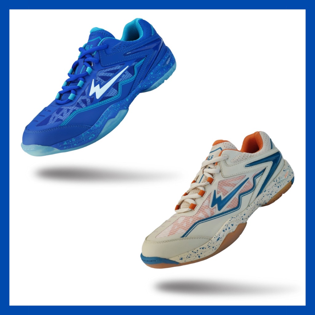 Jual Sepatu Badminton Eagle Commando X | Shopee Indonesia