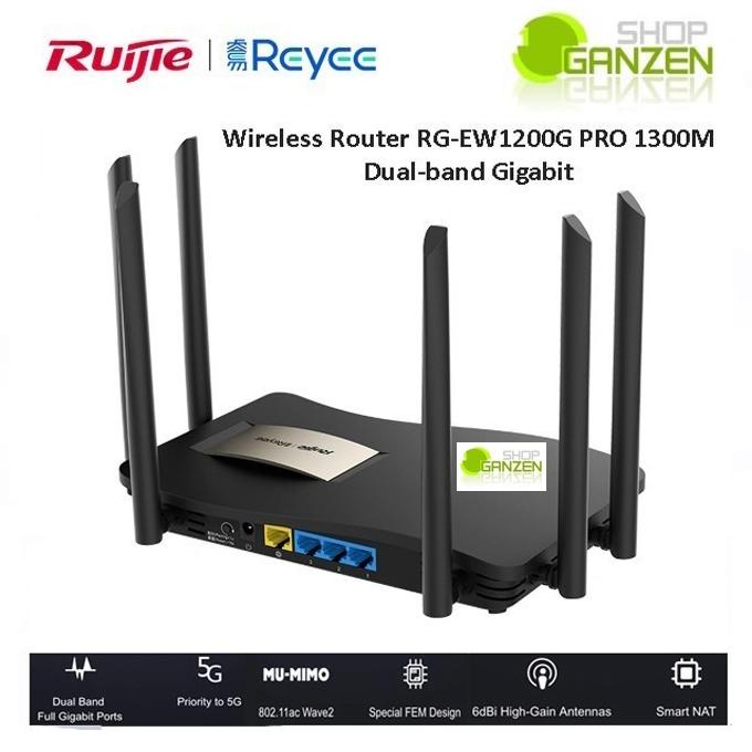 Jual Ruijie REYEE RG-EW1200G PRO 1300M Dual-band Gigabit Wireless ...