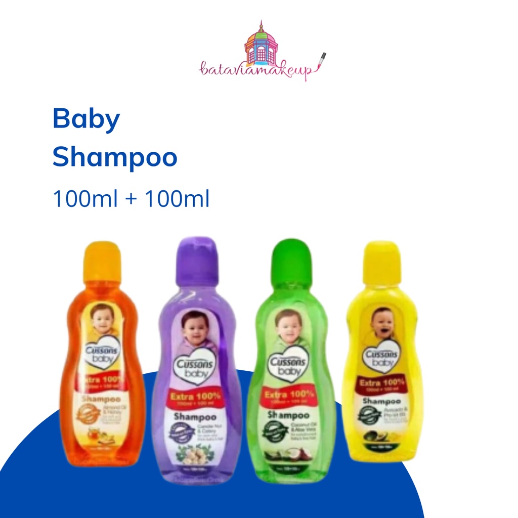 Jual Cussons Baby Shampoo 100ML+100ML/Shampoo Bayi/Sampo Bayi/Perawatan ...