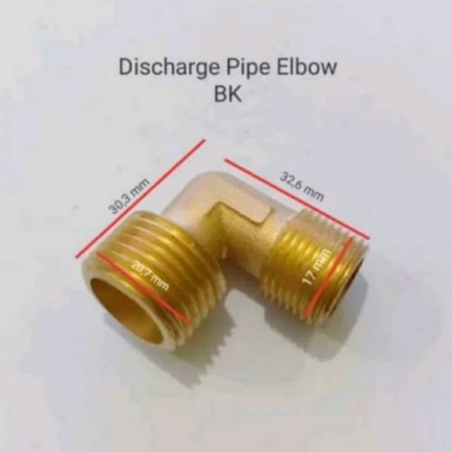 Jual Discharge Pipe Elbow BK | Shopee Indonesia
