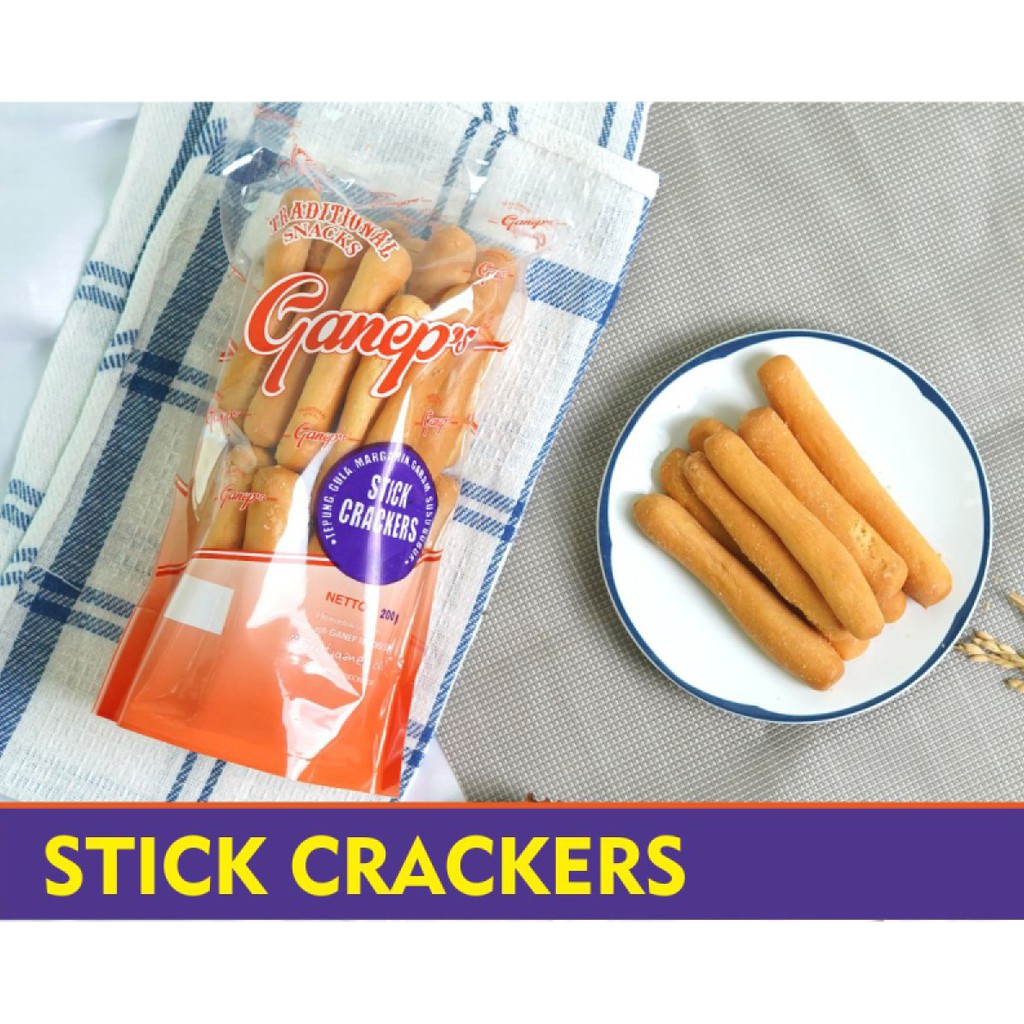 Jual Stick Crackers Snack Camilan Renyah Oleh - Oleh Khas Solo | Shopee ...