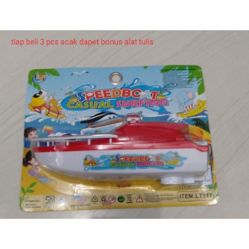 Jual mainan perahu speed boat polisi | Shopee Indonesia