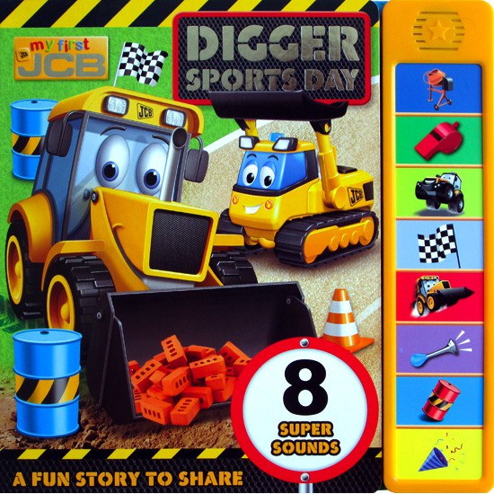 Jual My First JCB Digger Sports Day Super Sound Book with 8 Super ...