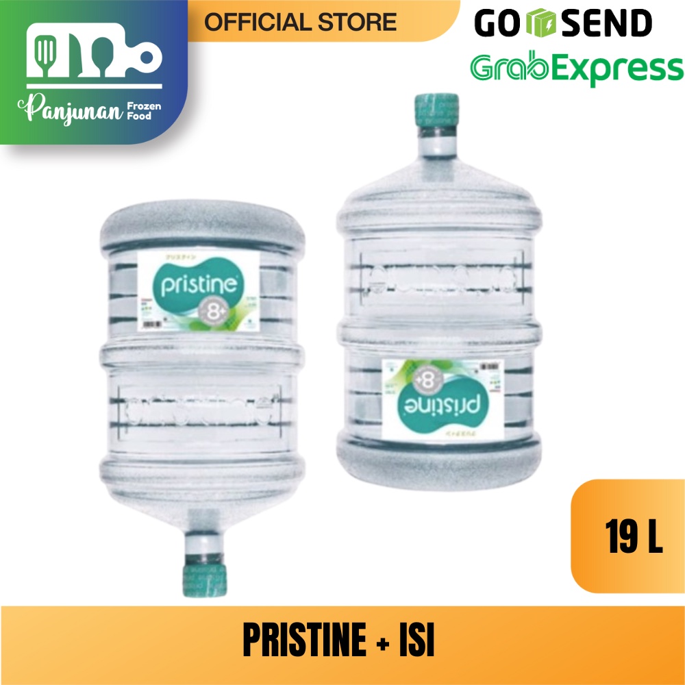 Jual Pristine Galon AIR MINERAL PH 8+ DETOKS TUBUH 19L + isi (19 LITER) | Shopee Indonesia