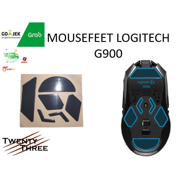 Jual Mouse Feet Glide Skates Logitech G900 - Gaming Mouse Feet | Shopee ...
