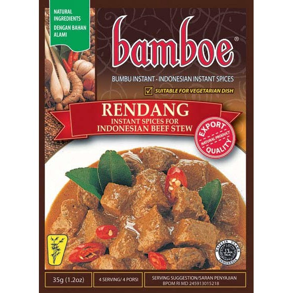 Jual Bamboe Bumbu Rendang 35gr | Shopee Indonesia