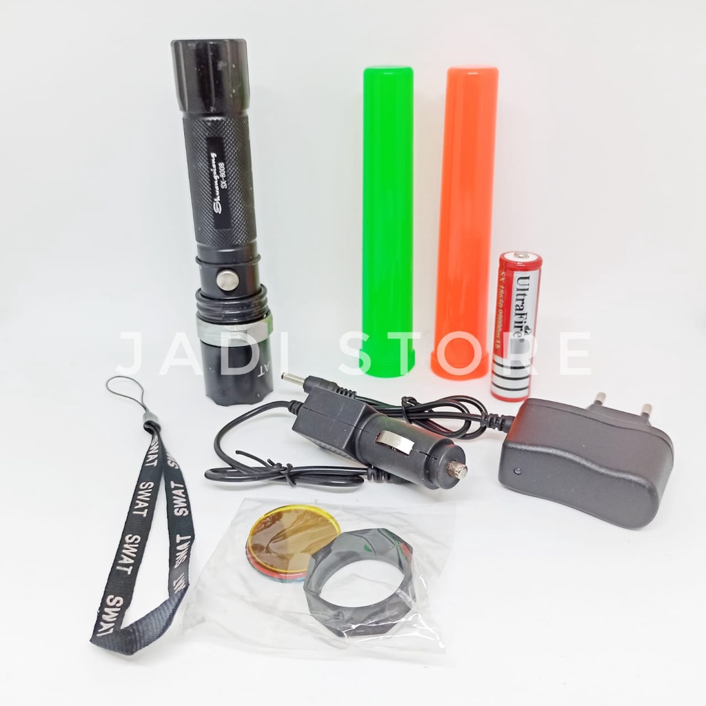 Jual Senter Swat Kompas Police Swat Kompas Senter Polisi Swat Police ...